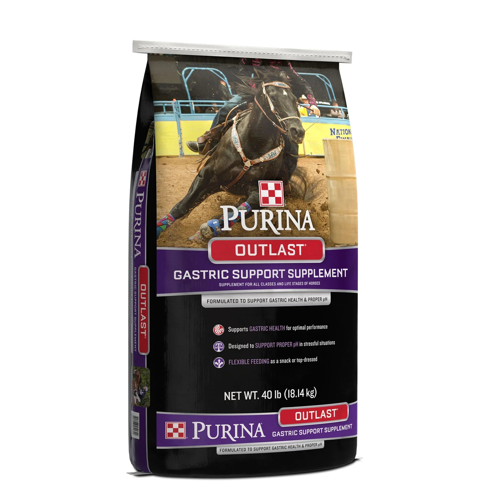 Purina® Outlast® Gastric Support Supplement 40LB – Out West Tack ...